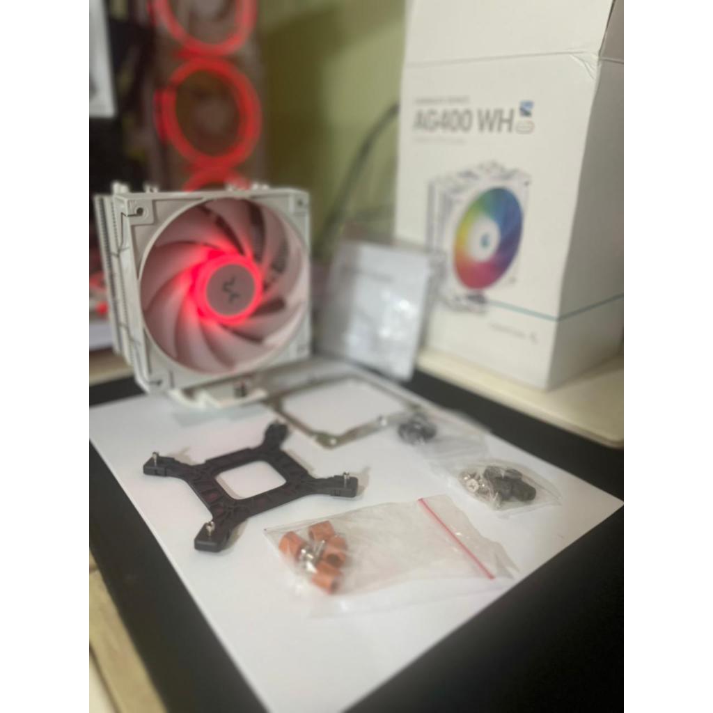 Jual DEEPCOOL AG400 WH ARGB | FULLSET MULUS TERAWAT | Shopee Indonesia