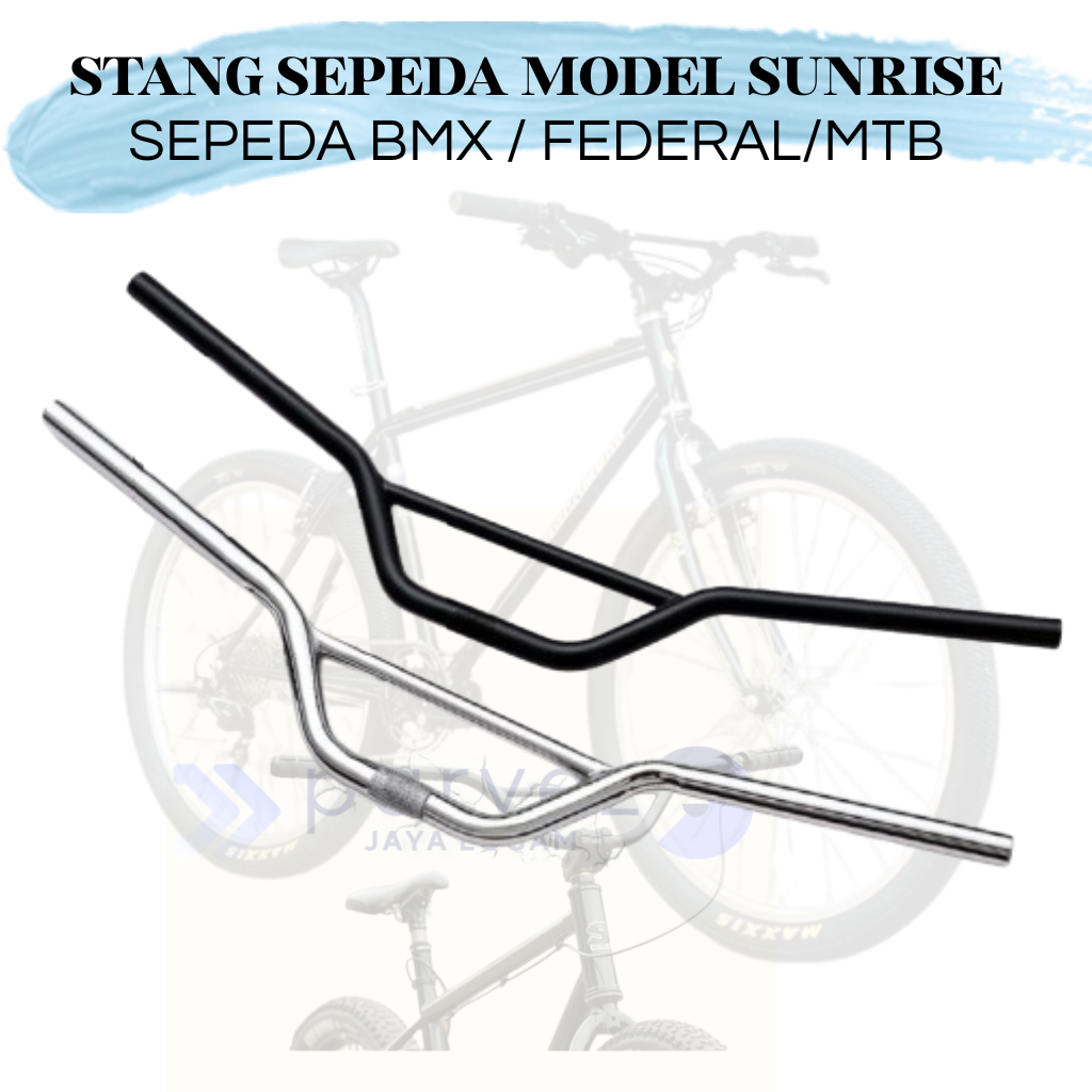 Jual STANG SEPEDA SUNRISE BAR STANG HANDLEBAR SUNRISE BAR SEPEDA MTB ...
