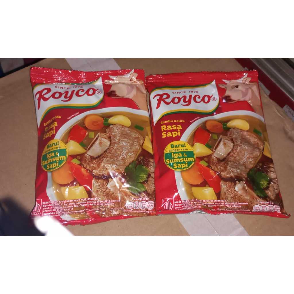Jual RYCO Royco Bumbu Kaldu Penyedap Rasa Sapi 220 g | Shopee Indonesia