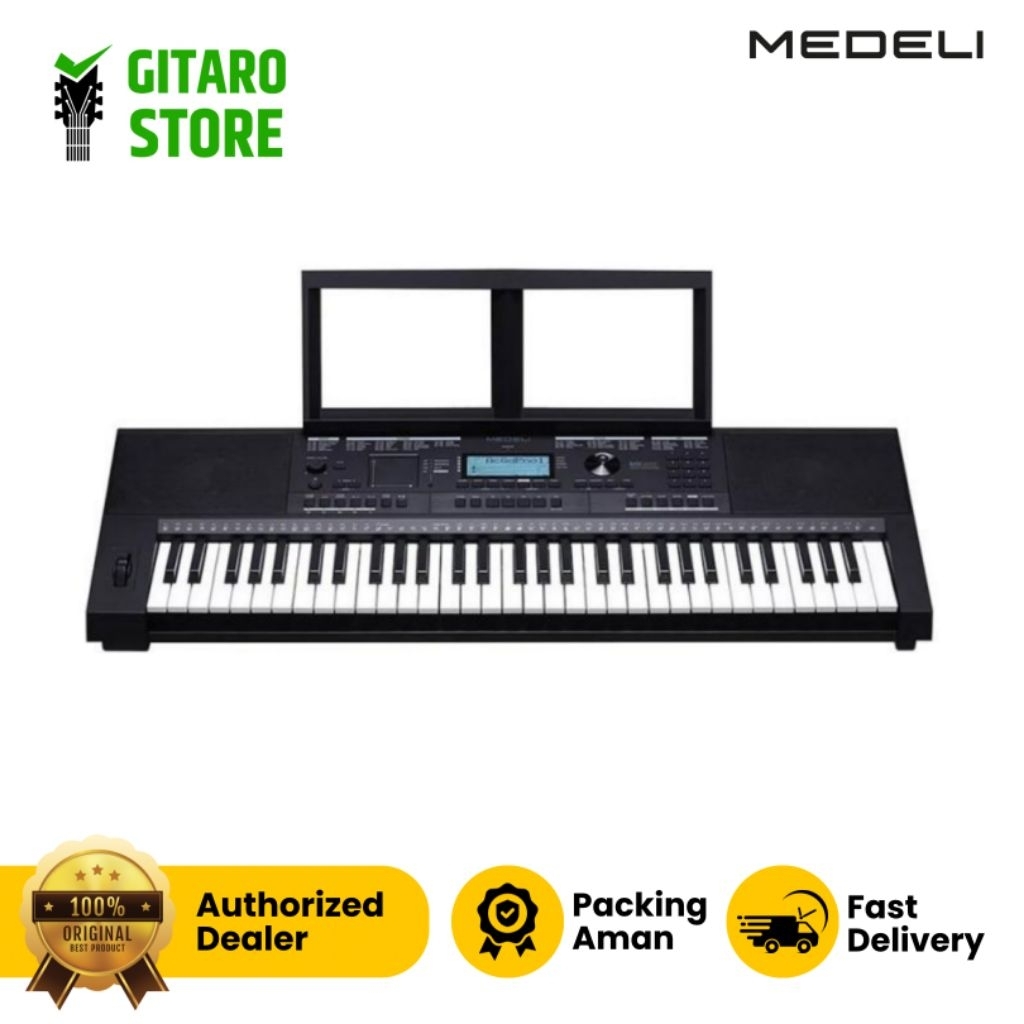 Jual Keyboard Medeli MK401 MK 401 Portable Keyboard 61 Key | Shopee ...