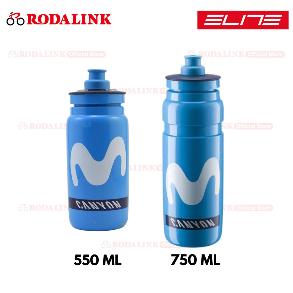 Jual Elite Botol Minum Sepeda Fly Team Movistar 20 Series – Bidon ...
