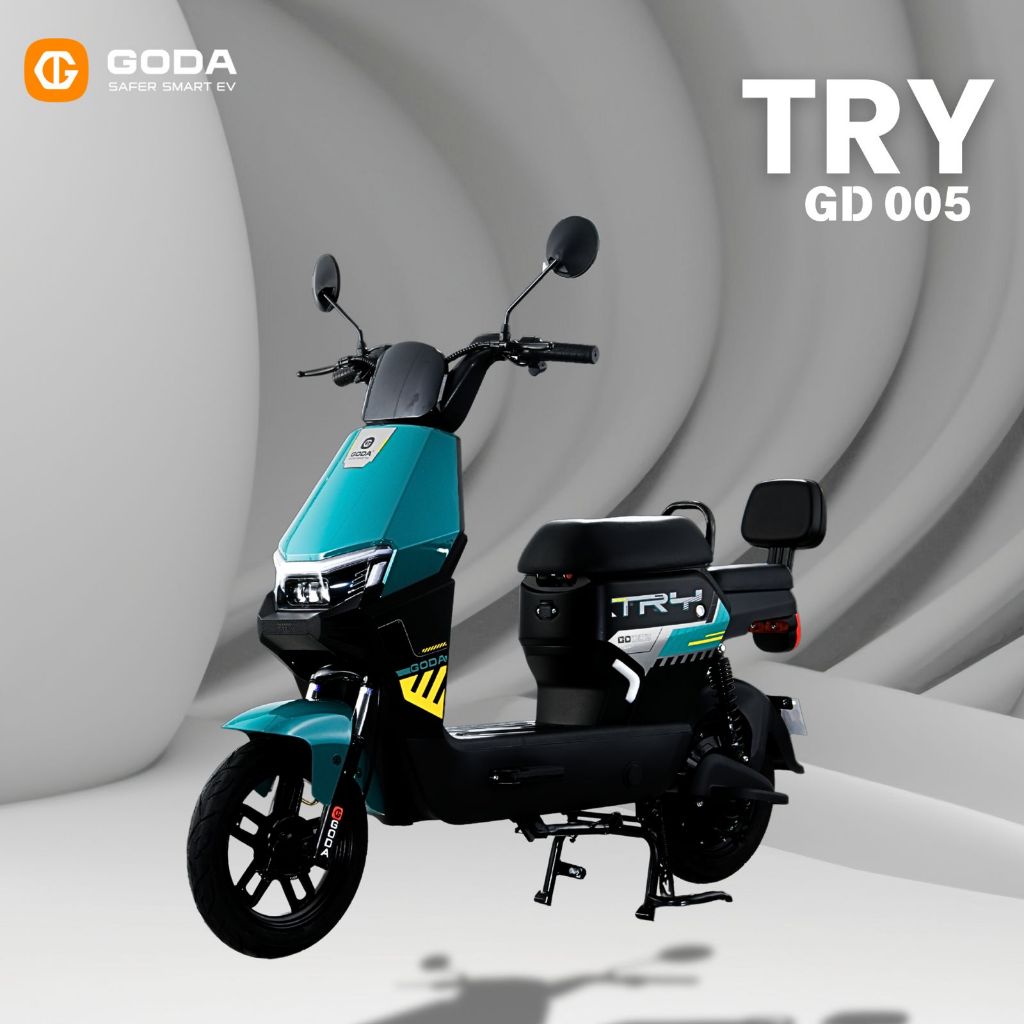 Jual NEW GODA -TRY GD 005 Sepeda listrik 48V 12 AH 650W | Shopee Indonesia