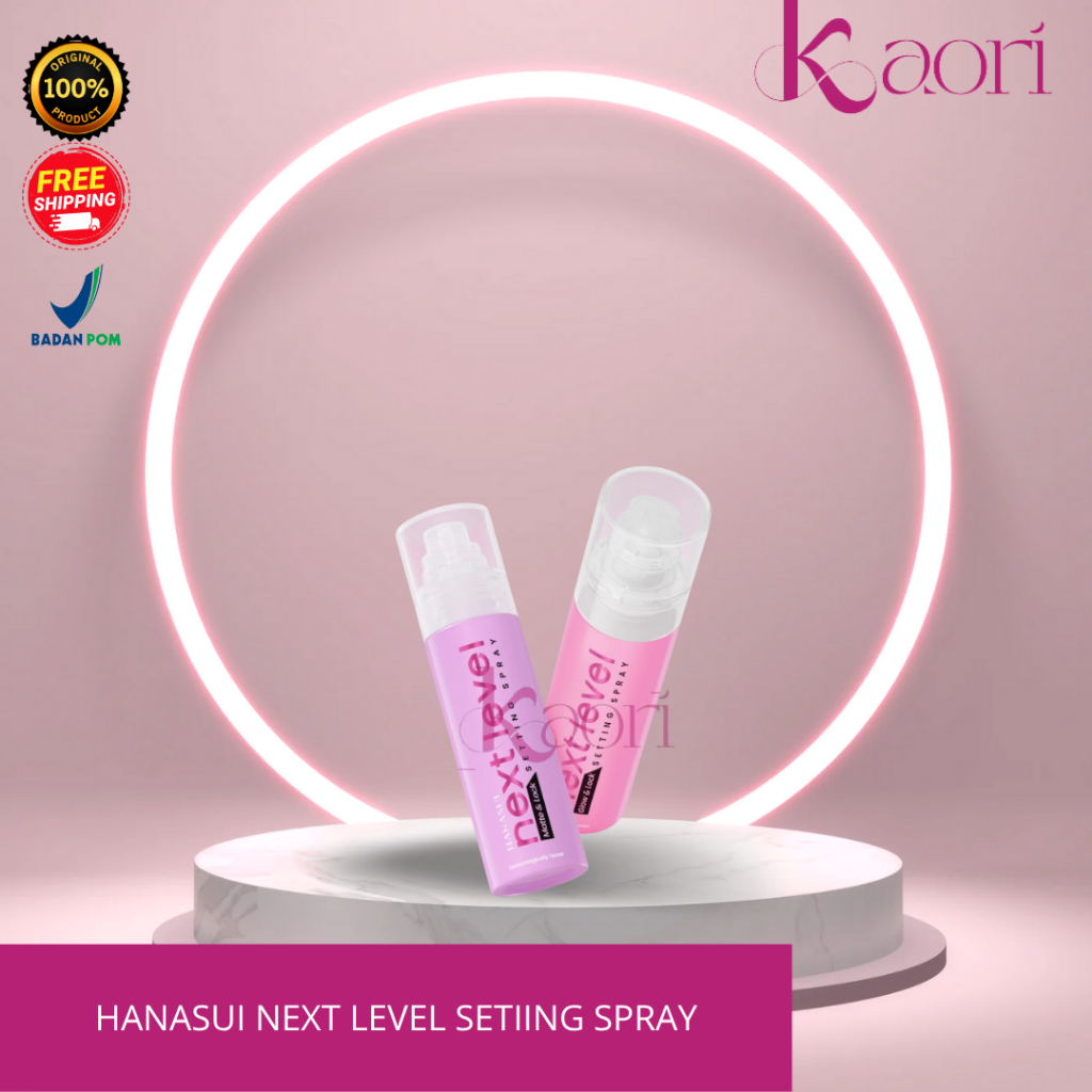 Jual ️KAORI ️[NEW] Hanasui Next Level Matte/Glow & Lock Setting Spray ...