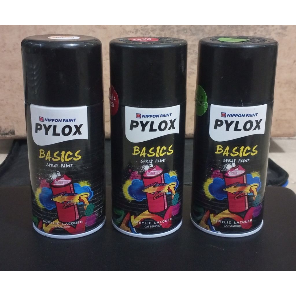 Jual Pylox Nippon Paint Basic Spray Paint 300 cc | Shopee Indonesia