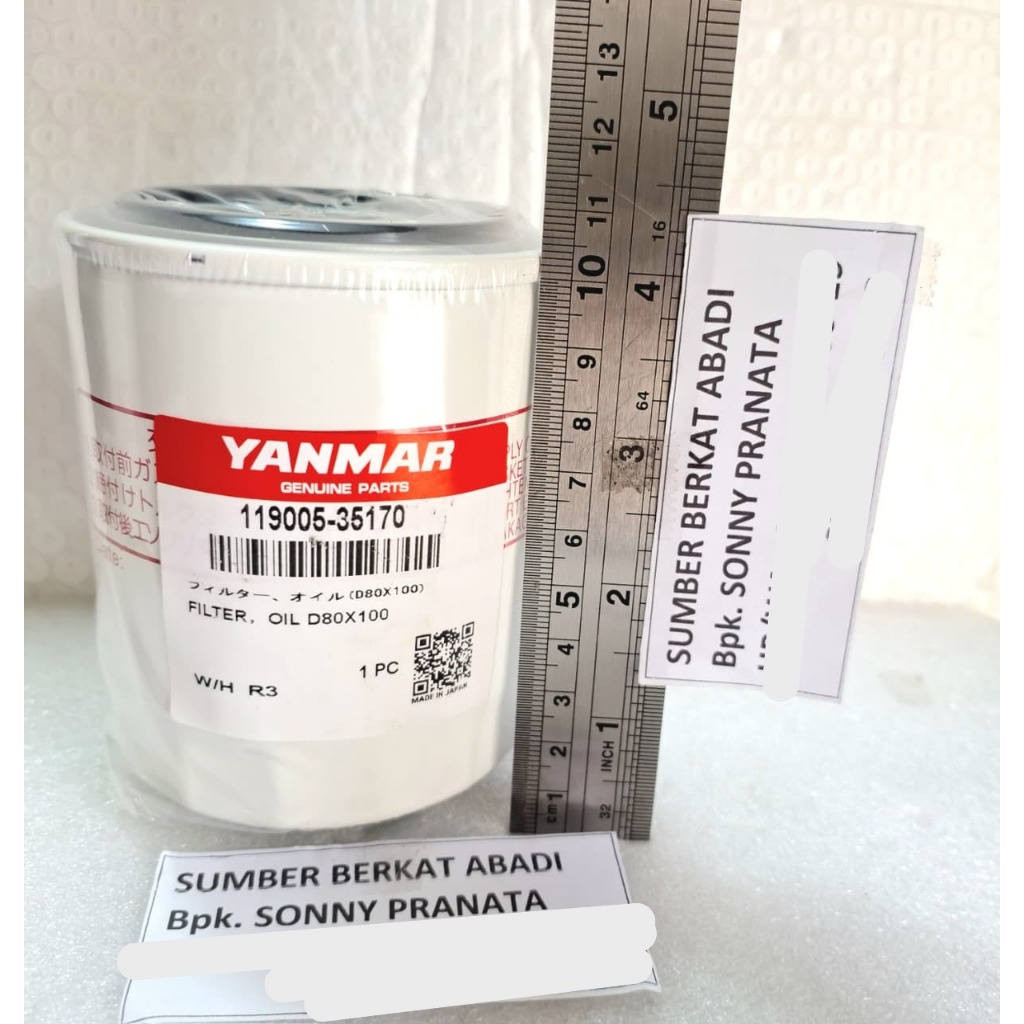 Jual YANMAR 119005-35170 OIL 119005-35151 11900535151 OIL FILTER 119005 ...
