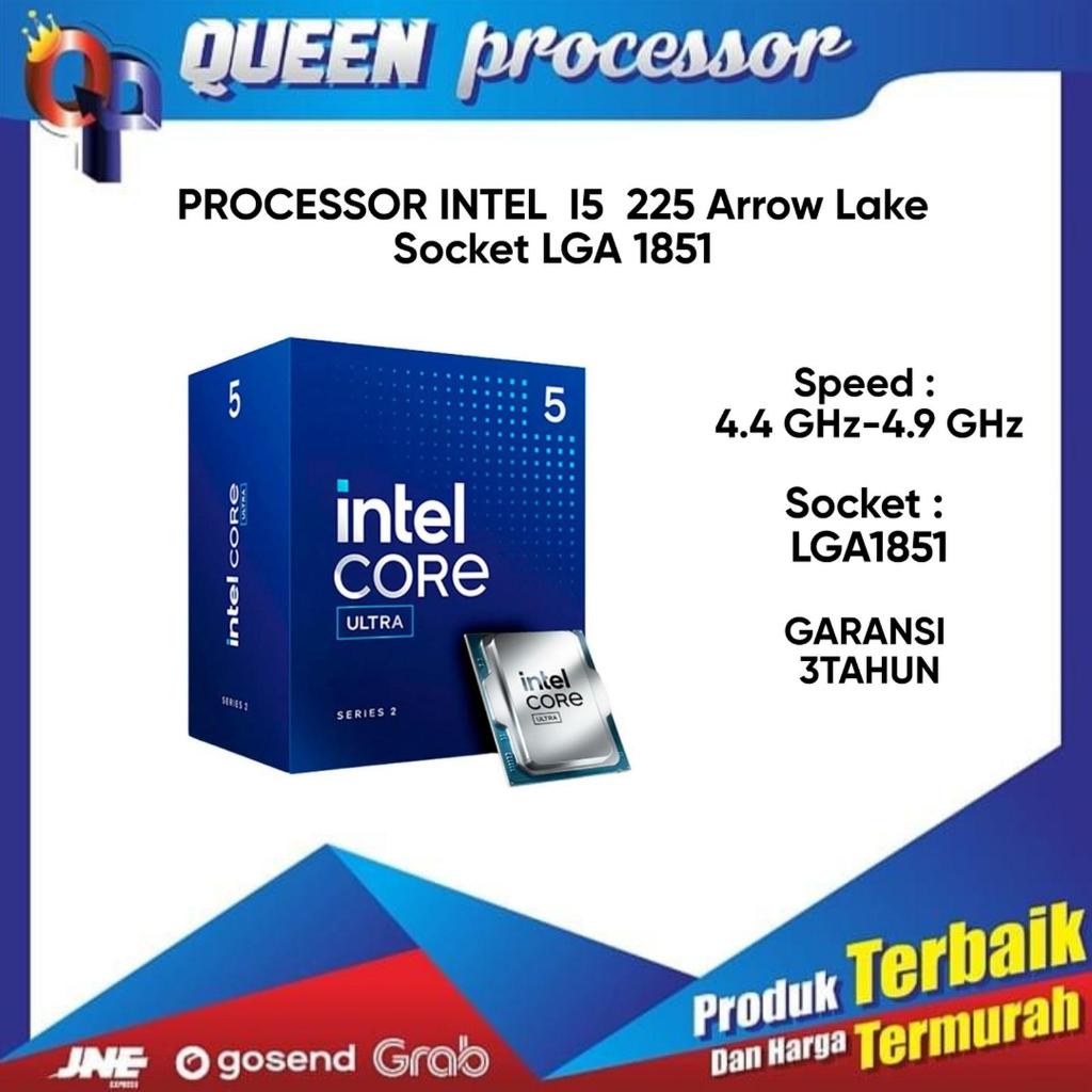 Jual PROCESSOR INTEL Core Ultra 5 Processor 225 Arrow Lake Socket LGA ...