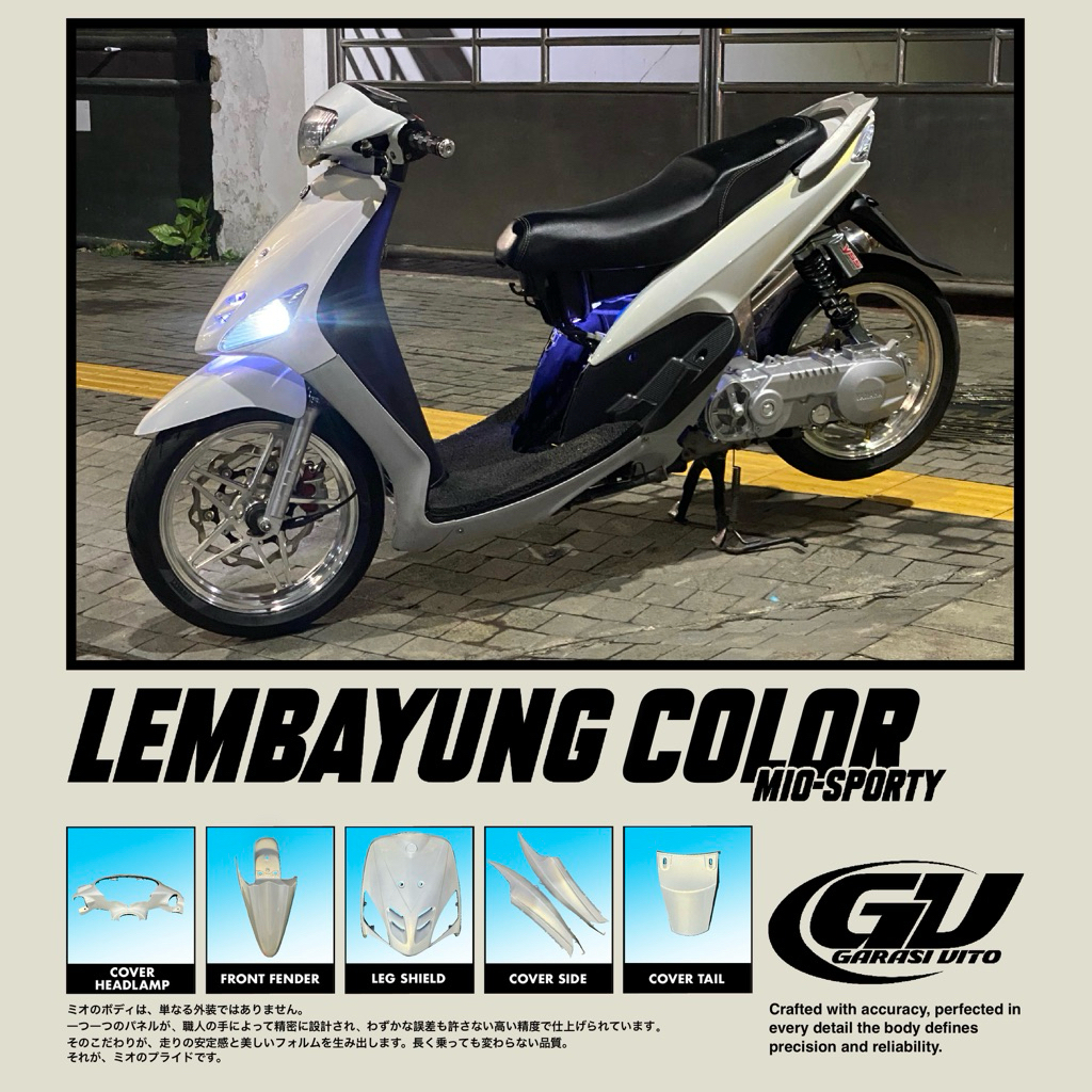 Jual GARASI VITO | FULLSET BODY HALUS MIO SPORTY/ MIO SMILE | LEMBAYUNG ...
