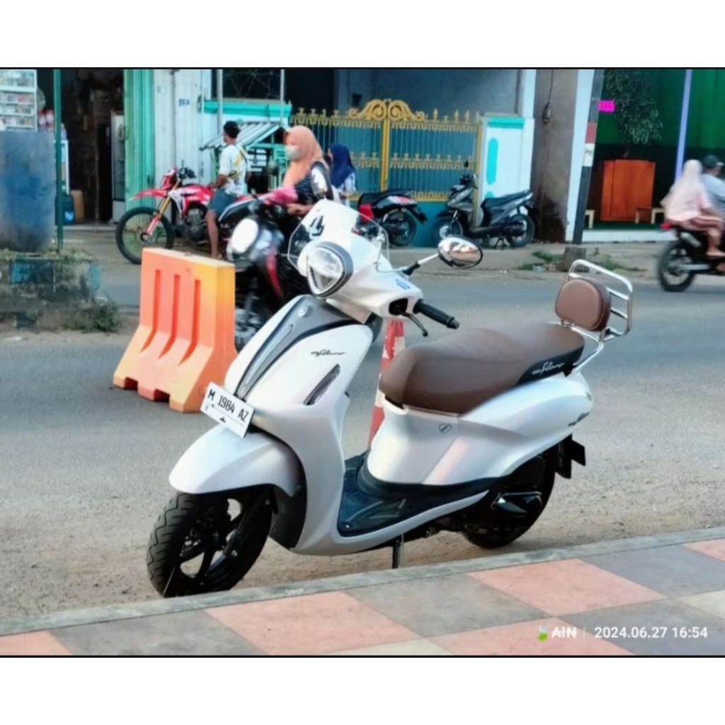 Jual Back Rack Yamaha Grand Filano & Fazzio Plus Busa Bantalan | Shopee ...