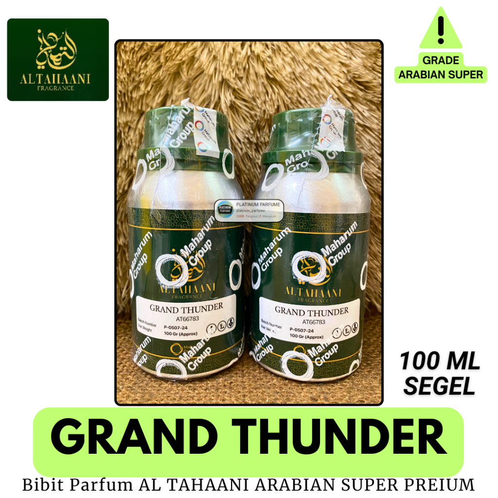 Jual GRAND THUNDER 100 ML SEGEL ( TWIST OF BAD BOY LE PARFUME WITH ...