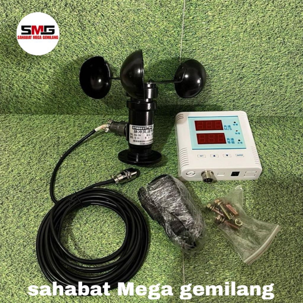 Jual anemometer RS485 Tower Crane Wind Alarm Device Controller Wind ...