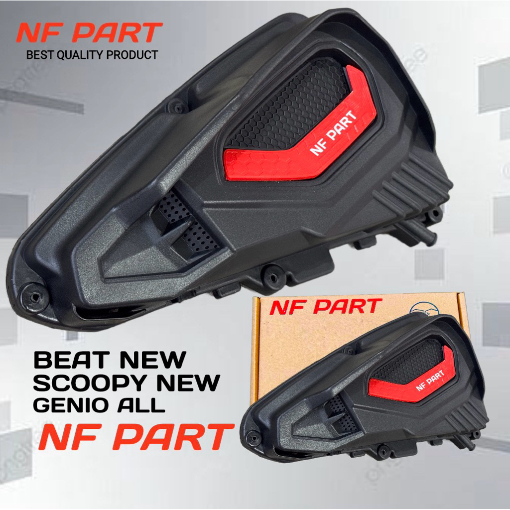 Jual NF PART - BOX FILTER BEAT NEW SCOOPY GENIO - Tutup filter Beat ...