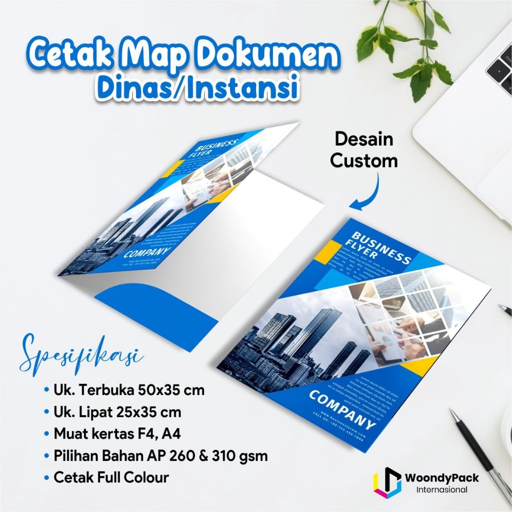 Jual Cetak Map Kertas Laminasi Glossy Ast Carton 260 | Map Kertas ...