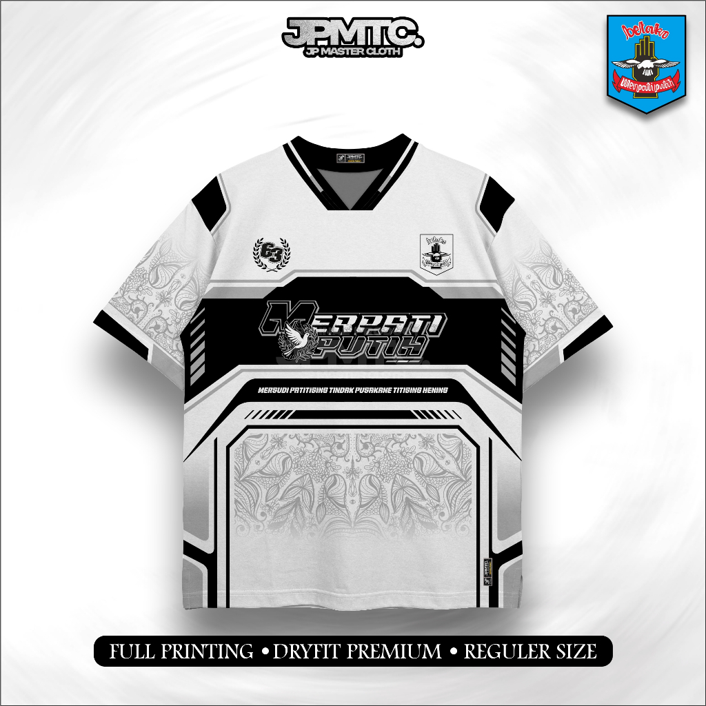 Jual Jersey PPS Betako Merpati Putih Racing Look Full Printing Bahan ...