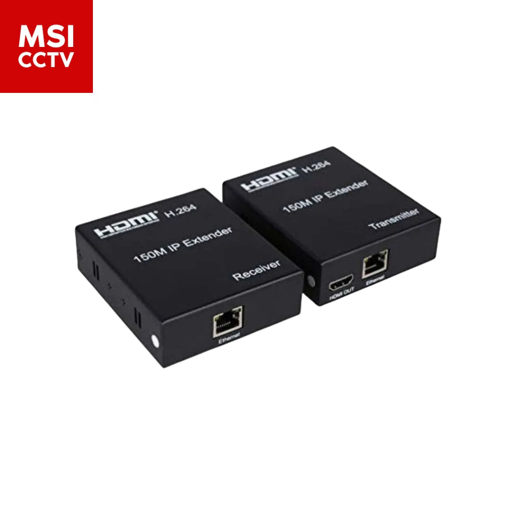 Jual HDMI Extender 150M Full HD 1080P via Kabel LAN Cat6 – HDMI Over ...