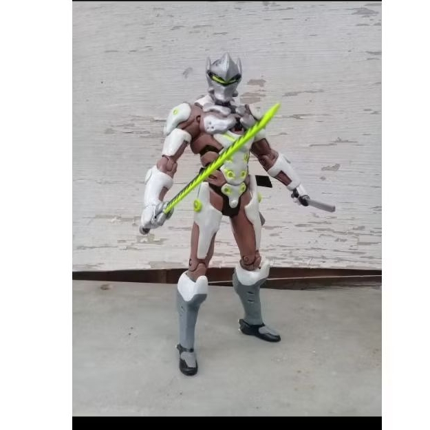 Jual PROMO Shf genji overwatch action figure custom Toys miniature ...