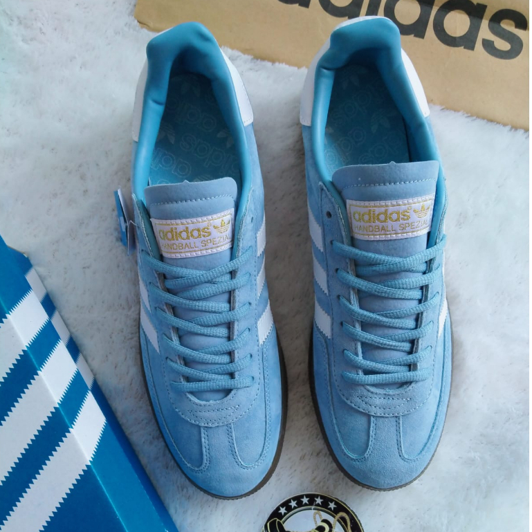 Jual SEPATU PRIA WANITA SPEZIAL LIGHT BLUE ICE 36 SD 44/SNEAKERS KASUAL ...