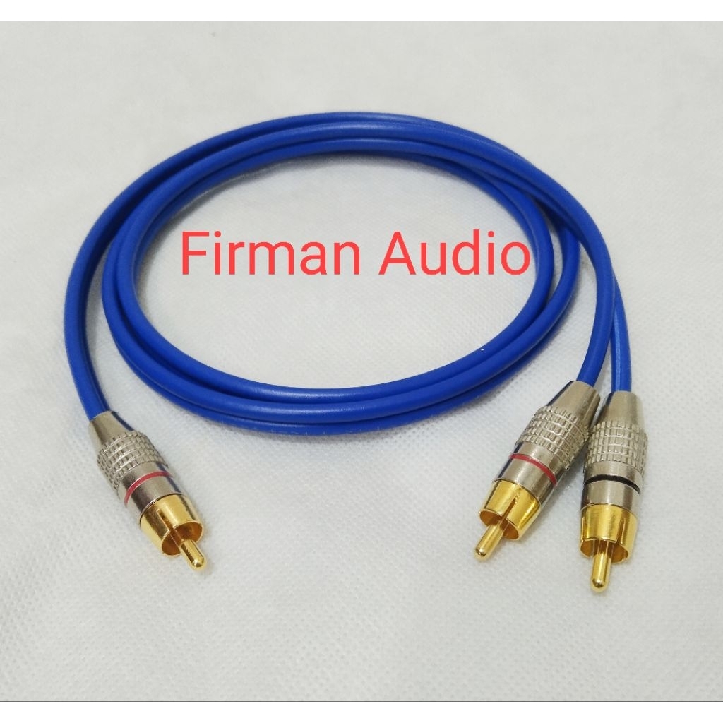 Jual kabel subwoofer audio 2 rca male To 1 rca male kabel kitani ...