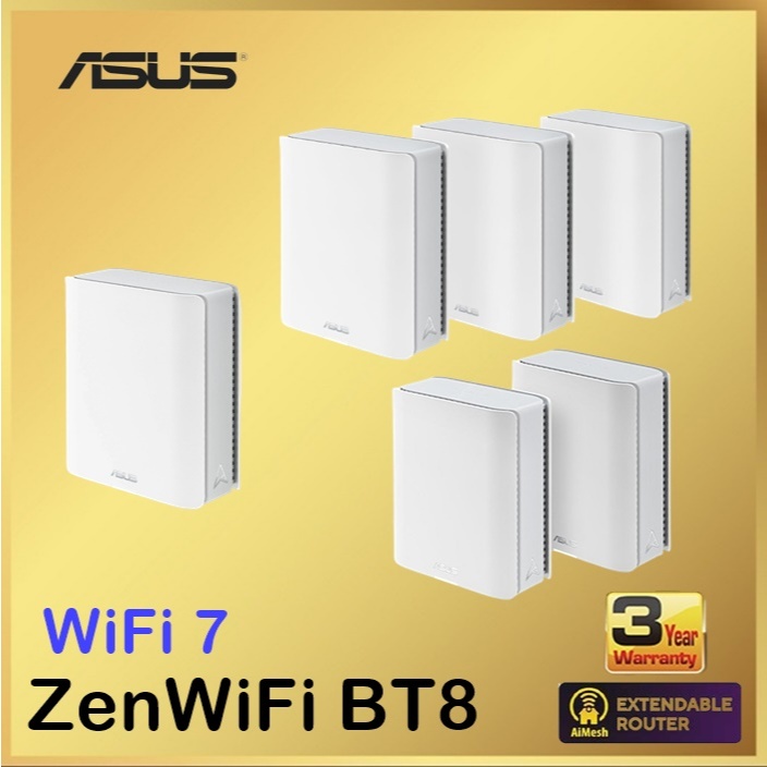 Jual ASUS ZenWiFi BT8 Tri-Band WiFi 7 Mesh (802.11be) Smart AiMesh ...