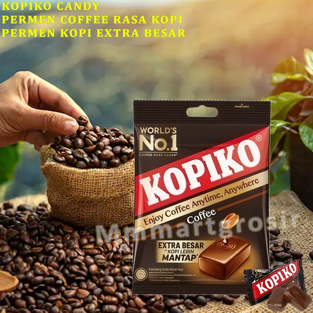 Jual Permen Kopiko / Permen Coffee Rasa Kopi / Permen Kopi Extra Besar ...