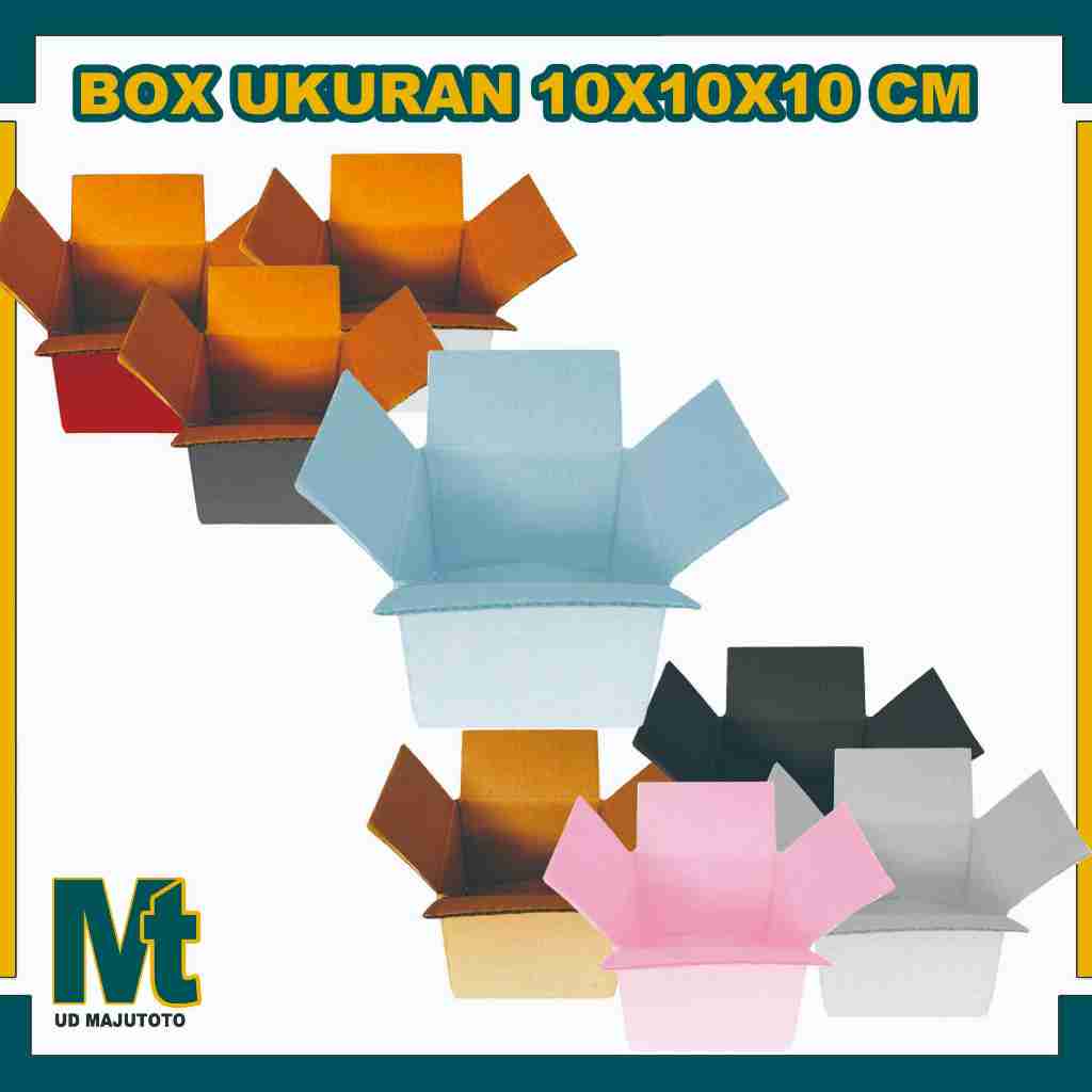 Jual Box 10x10x10 Cm / Box Packing A1 / Box Accesories / Karton Polos ...