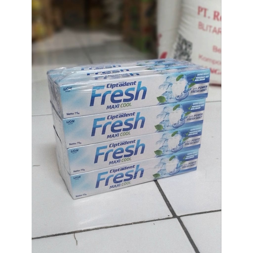 Jual Ciptadent Fresh Maxi Cool 75g (6 pcs) | Shopee Indonesia