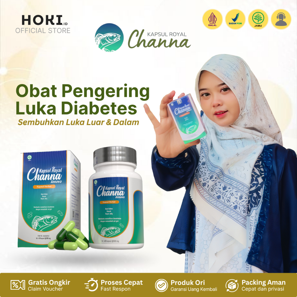 Jual Royal Channa - Obat Luka Pasca Operasi - Luka Dalam - Luka ...