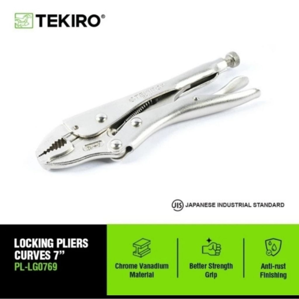 Jual Tang buaya 7 inchi Tekiro - Tang stel vise grip | Shopee Indonesia
