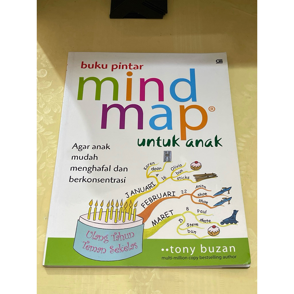 Jual Buku Pintar Mind Map Untuk Anak TONY BUZAN | Shopee Indonesia