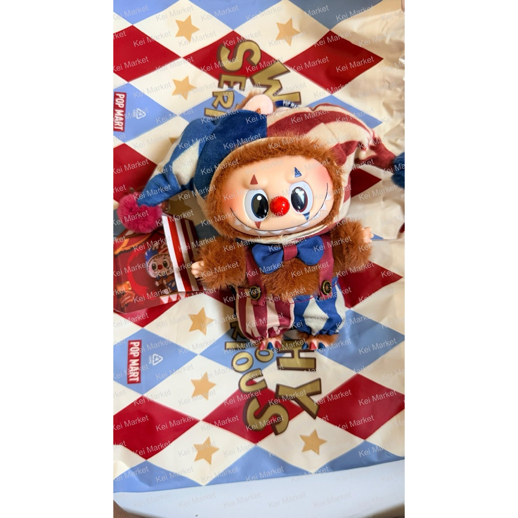 Jual READY POP MART WHY SO SERIOUS Series - Vinyl Plush Pendant Blind ...