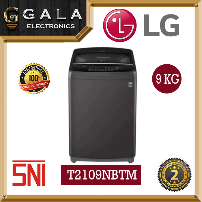 Jual Mesin Cuci LG T2109NBTM Otomatis 9 KG (Top Loading) | Shopee Indonesia