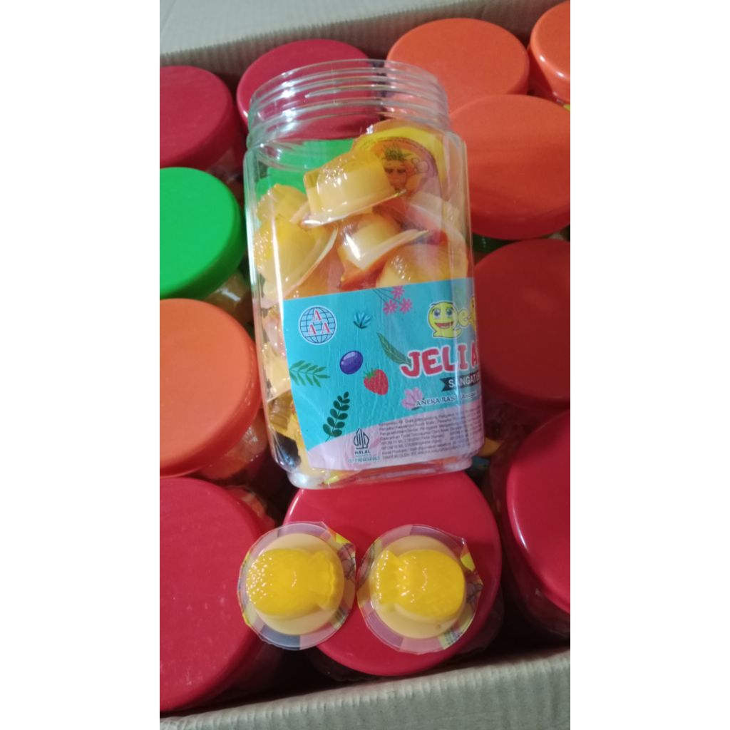Jual Permen jeli bentuk ikan. 1 toples isi 30pcs | Shopee Indonesia