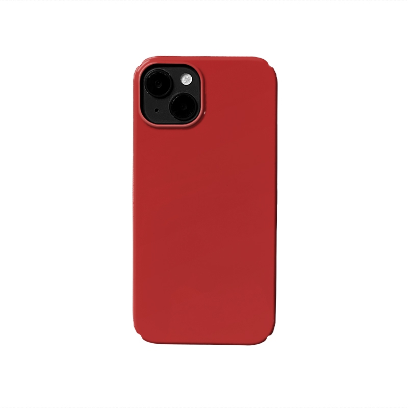 Jual Hardcase Fullprint Plain Brick Red Case Hp IPHONE 7 8 PLUS SE 11 ...