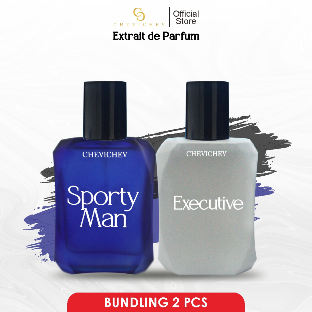 Jual Chevichev - Parfum pria Executive & Sporty Man 2pcs Extrait de ...