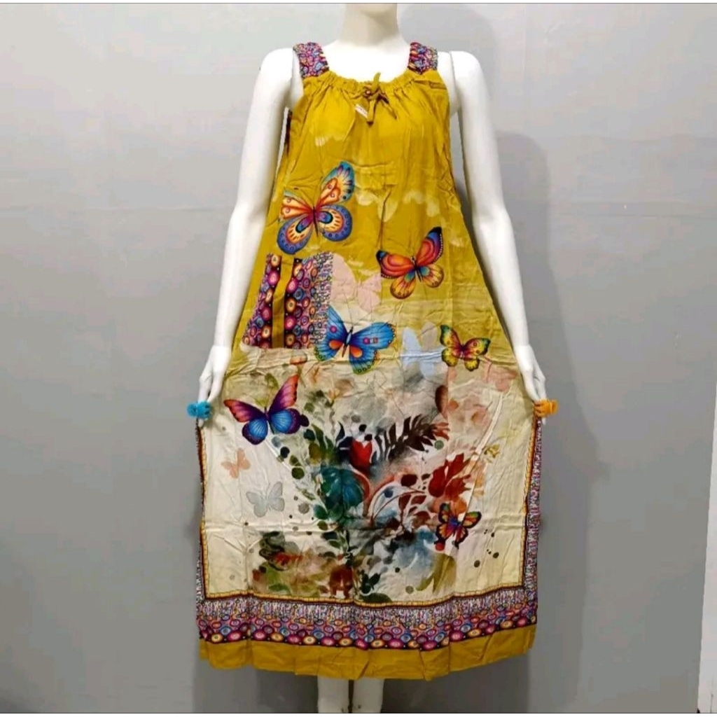 Jual DASTER BATIK SRIGADING MODEL YUKENSI KARET MOTIF KUPU TABUR ...