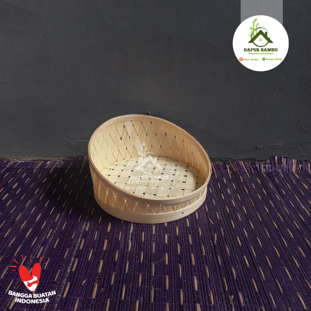 Jual Keranjang Bambu Parcel/Tempat Buah/Parcel Buah/Hampers Bambu ...