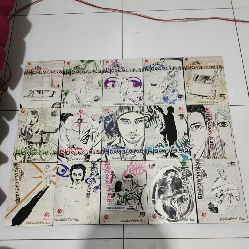 Jual Komik Homunculus 1-15 tamat, No staples, TS | Shopee Indonesia