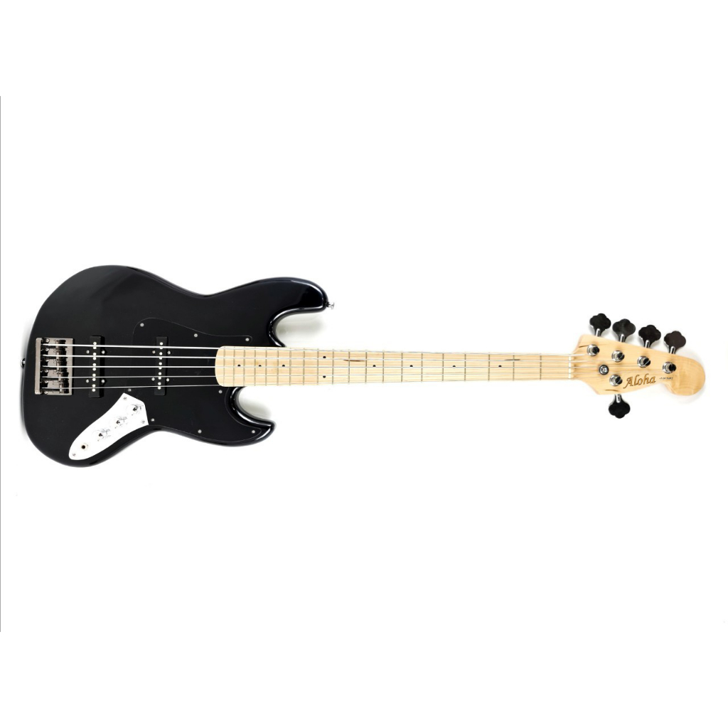 Jual Bass Elektrik Merk Aloha Tipe JABASS-05 Senar 5 Warna Hitam Bonus ...
