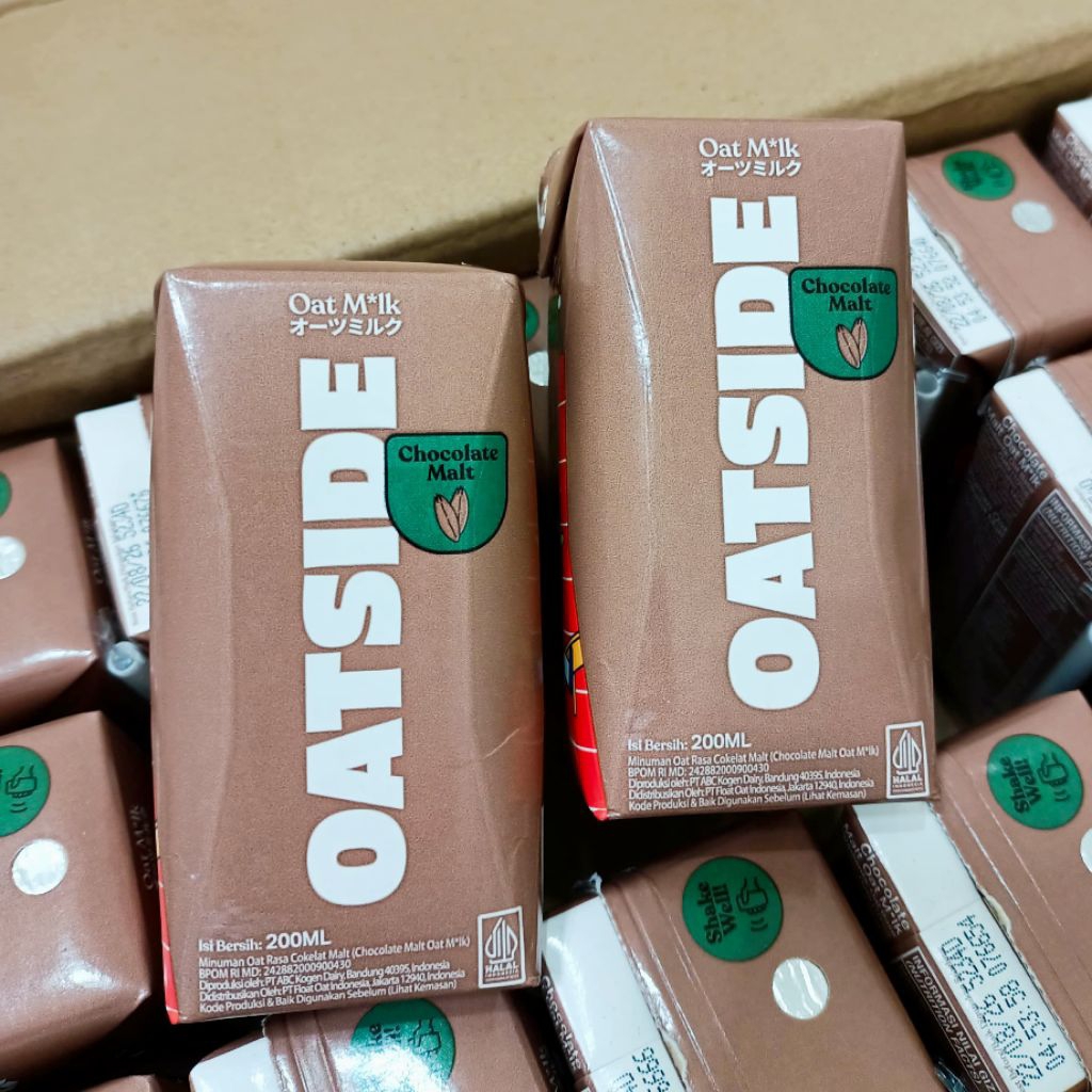 Jual Outside Mini Oatmilk Chocolate Malt 200ml (dengan Sedotan ...