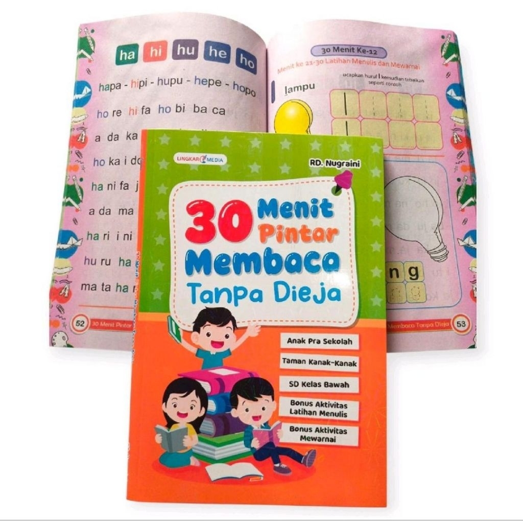 Jual 30 Menit Pintar Membaca Tanpa Dieja Lingkar Media | Shopee Indonesia