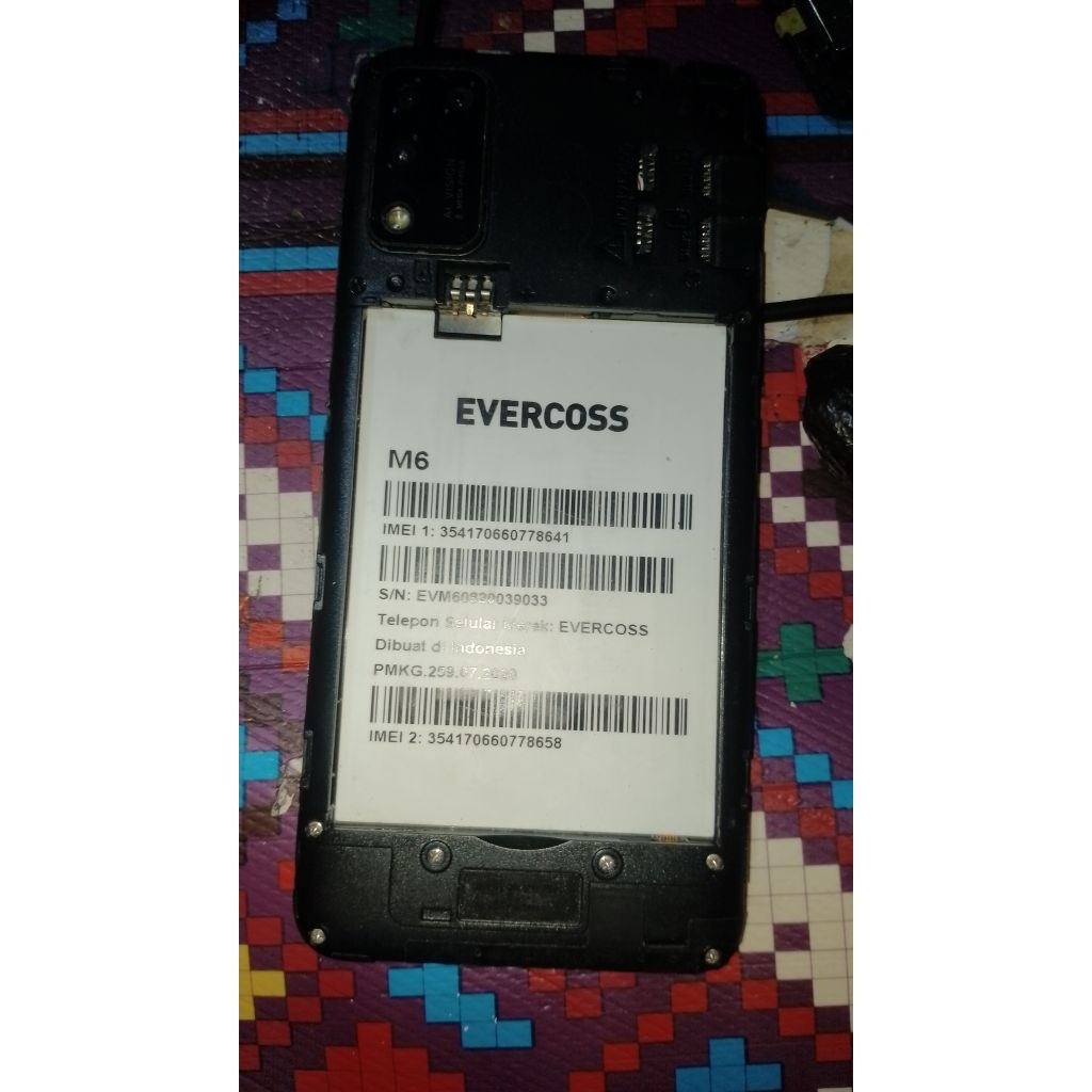Jual mesin hp evercoss m6 mesin yala normal tested | Shopee Indonesia