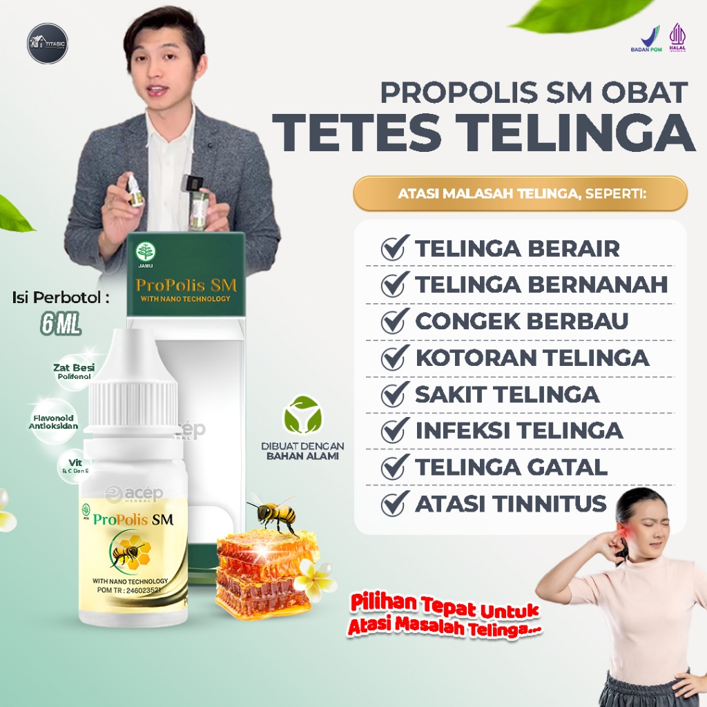 Jual Obat Tetes Telinga Berair Bernanah Gatal Budeg Berdengung Infeski ...