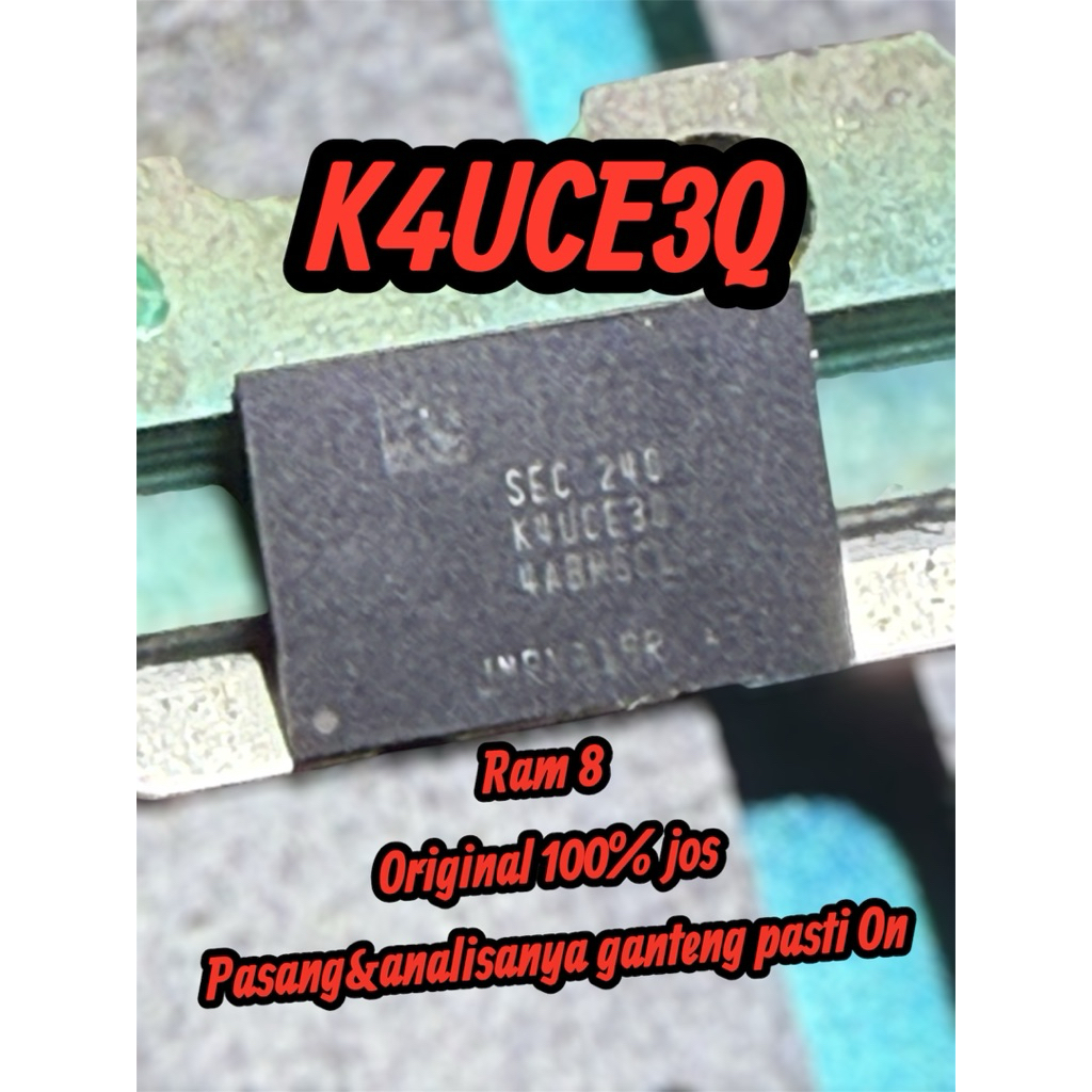 Jual ic Ram 8gb Copotan Bga 200 LPDDR4 DDr4 K4UCE3Q | Shopee Indonesia