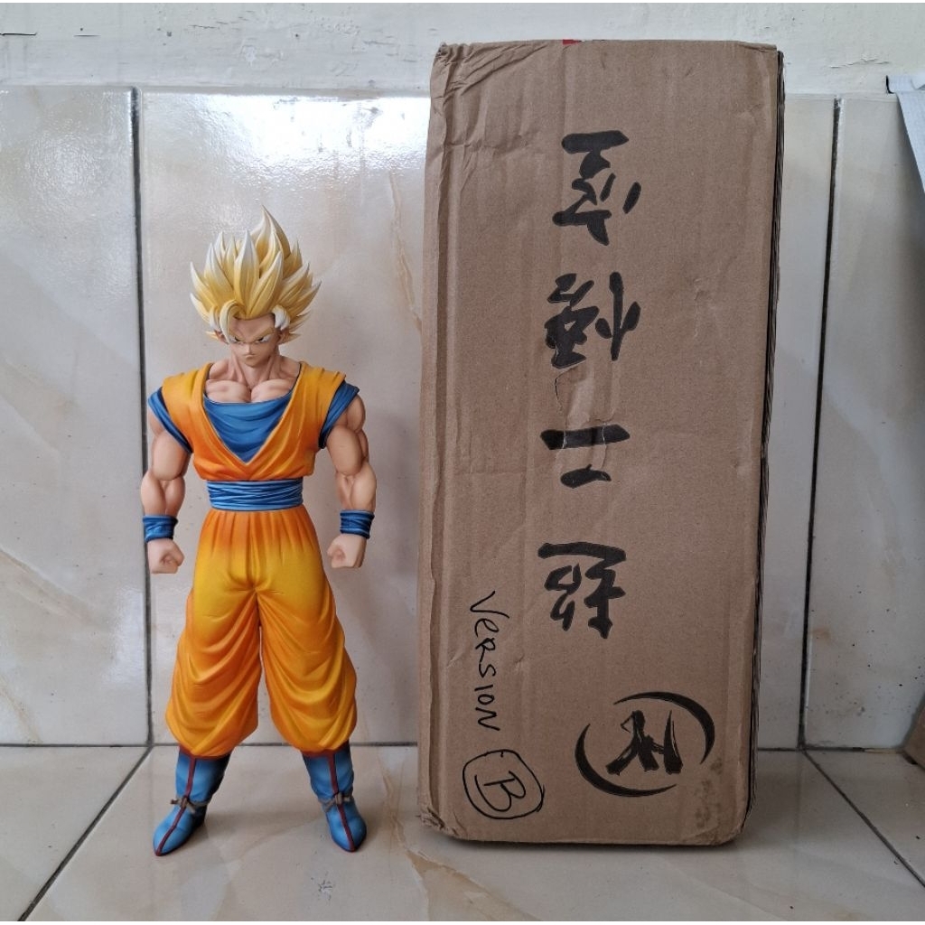 Jual Action Figure Dragonball Son Goku Ssj Saiyan Bootleg KW versi B ...