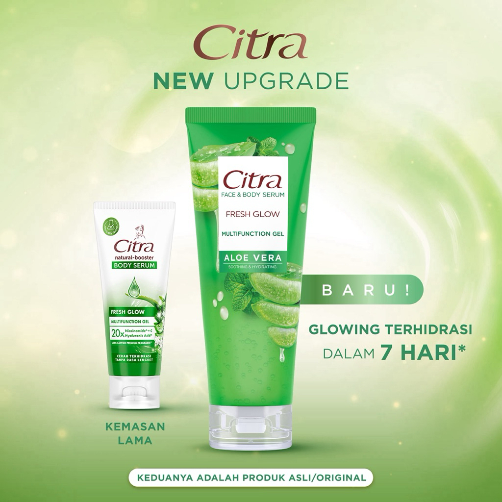 Jual CITRA FRESH GLOW MULTIFUNCTION GEL 100ML 180ML | Shopee Indonesia