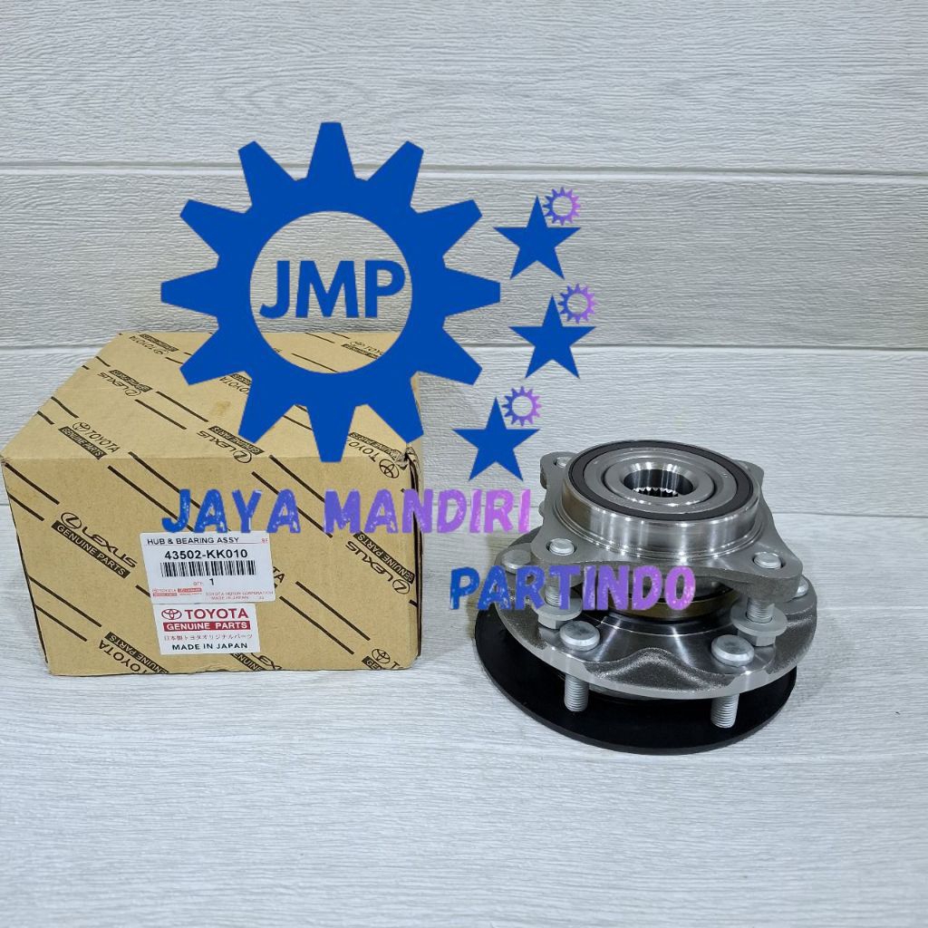 Jual NAP RODA DEPAN KOMPLIT TOYOTA HILUX REVO FORTUNER VRZ 43502-KK010 ...