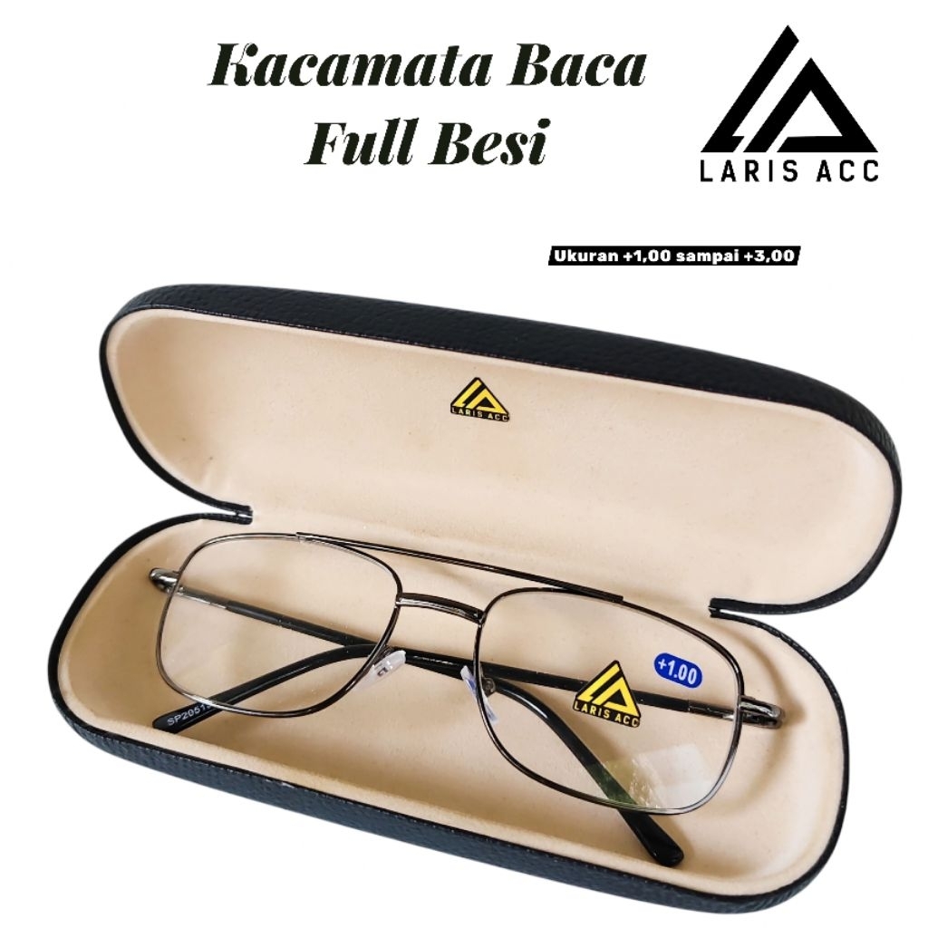 Jual Laris Acc Kacamata Baca Lensa Plus Laki-Laki Dan Perempuan Frame ...