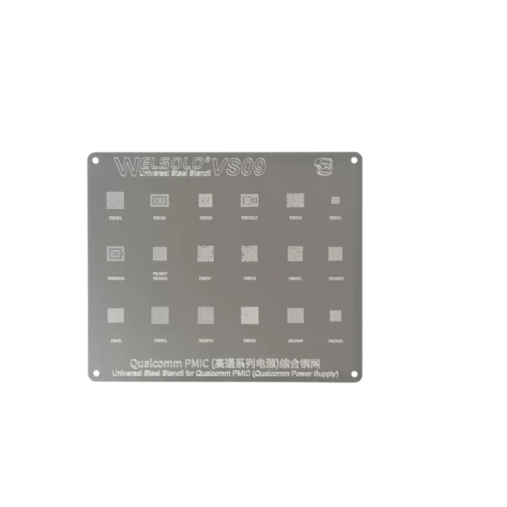 Jual CETAKAN IC WELSOLO VS09 FOR QUALCOMM PM POWER SUPPLY UNIVERSAL ...