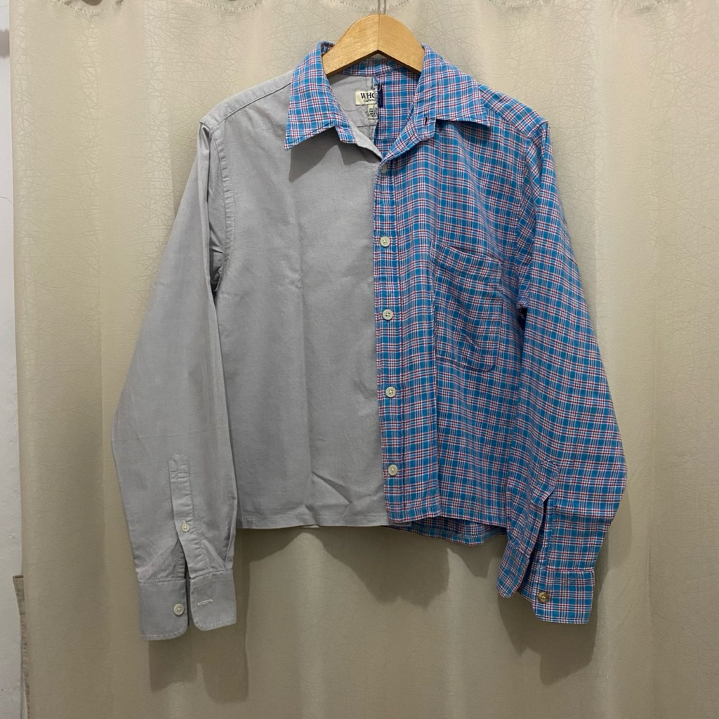 Jual [preloved] kemeja 2 bahan | Shopee Indonesia