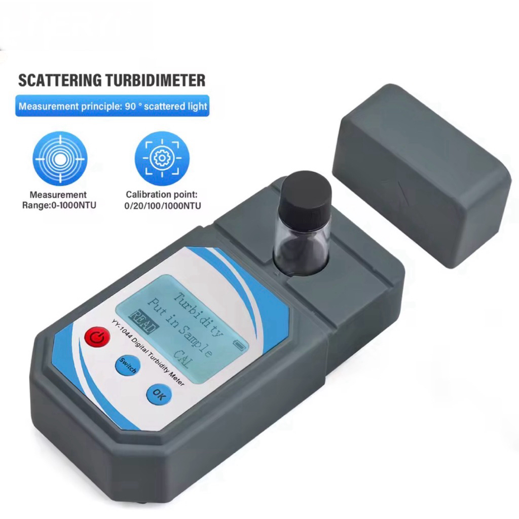 Jual Digital Turbidity Meter 0–1000NTU Handheld LCD Turbidimeter Water ...