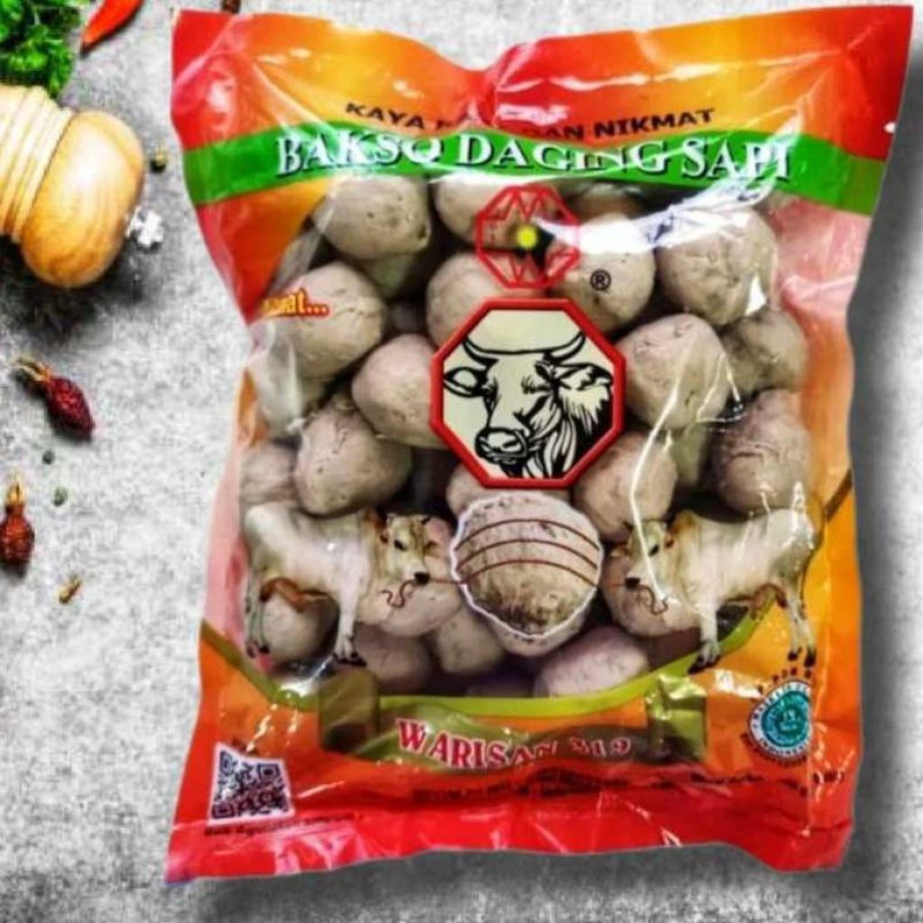 Jual BAKSO WARISAN URAT BASO DAGING SAPI ISI 50 PCS 600 GRAM | Shopee ...